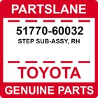 51770-60032 Toyota OEM Genuine STEP SUB-ASSY, RH | eBay Australia