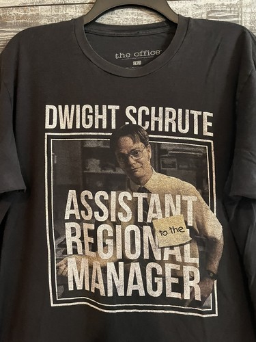 The Office Shirt Dwight Assistant Regional Manager Mens Size L GUC | eBay