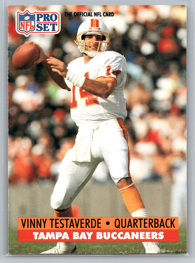 # 243 Vinny Testaverde Tampa Bay Buccaneers 1991 Pro Set | eBay