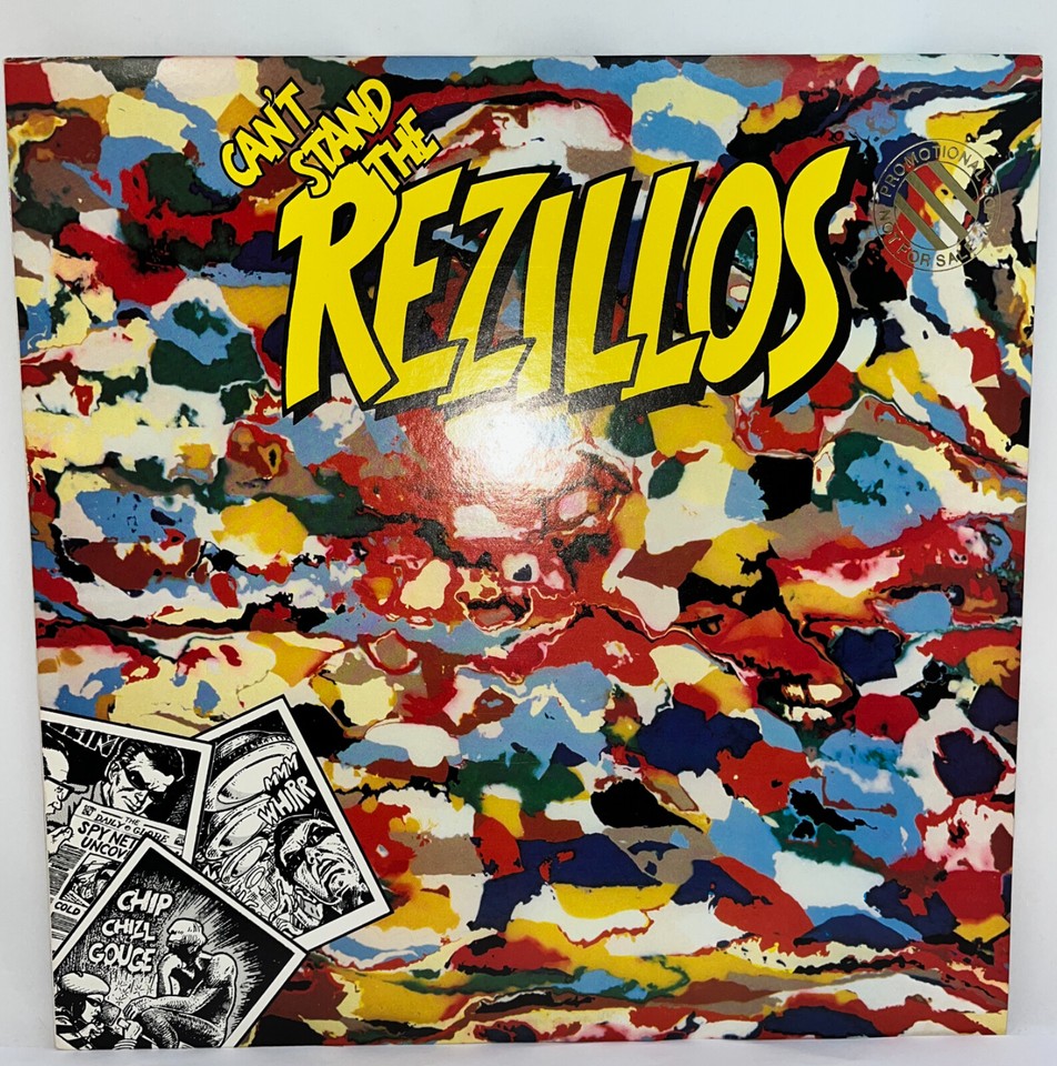 The Rezillos-Can't Stand the Rezillos gold stamp promo LP, 1978, SRK ...