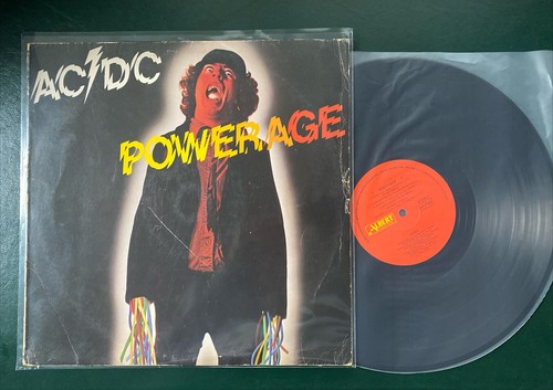 AC/DC Powerage Vinyl LP Record Albert Productions Aussie OZ Red Label ...