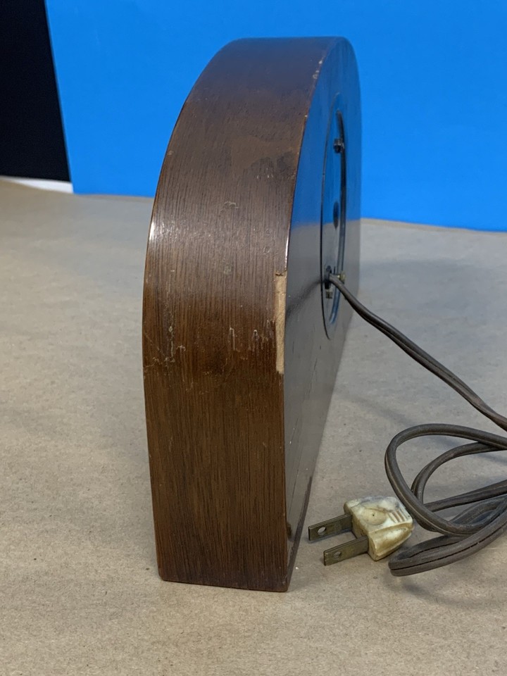 Vintage Electric Mantle Clock Lot of 2 Gilbert 1807 Sessions Made In ...