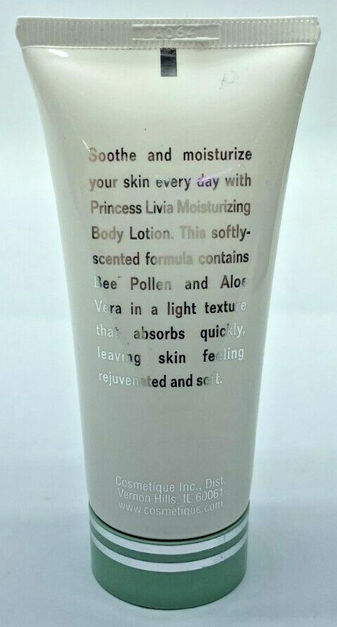 Princess Livia Moisturizing Body Lotion with Bee Pollen ~ RARE | eBay