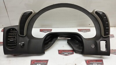 2005 C6 Corvette OEM Speedometer Trim Bezel w/ Switches 15266415 BURNT ...