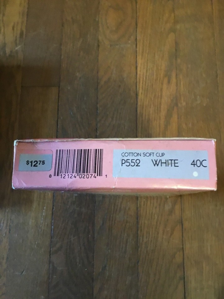 Exquisite Form Fully Bra 40C White New Old Stock In Box Style #P552 | eBay