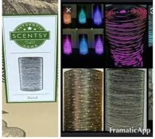 Scentsy AVID Diffuser Shade - Shade Only Brand New in Box - Metal ...