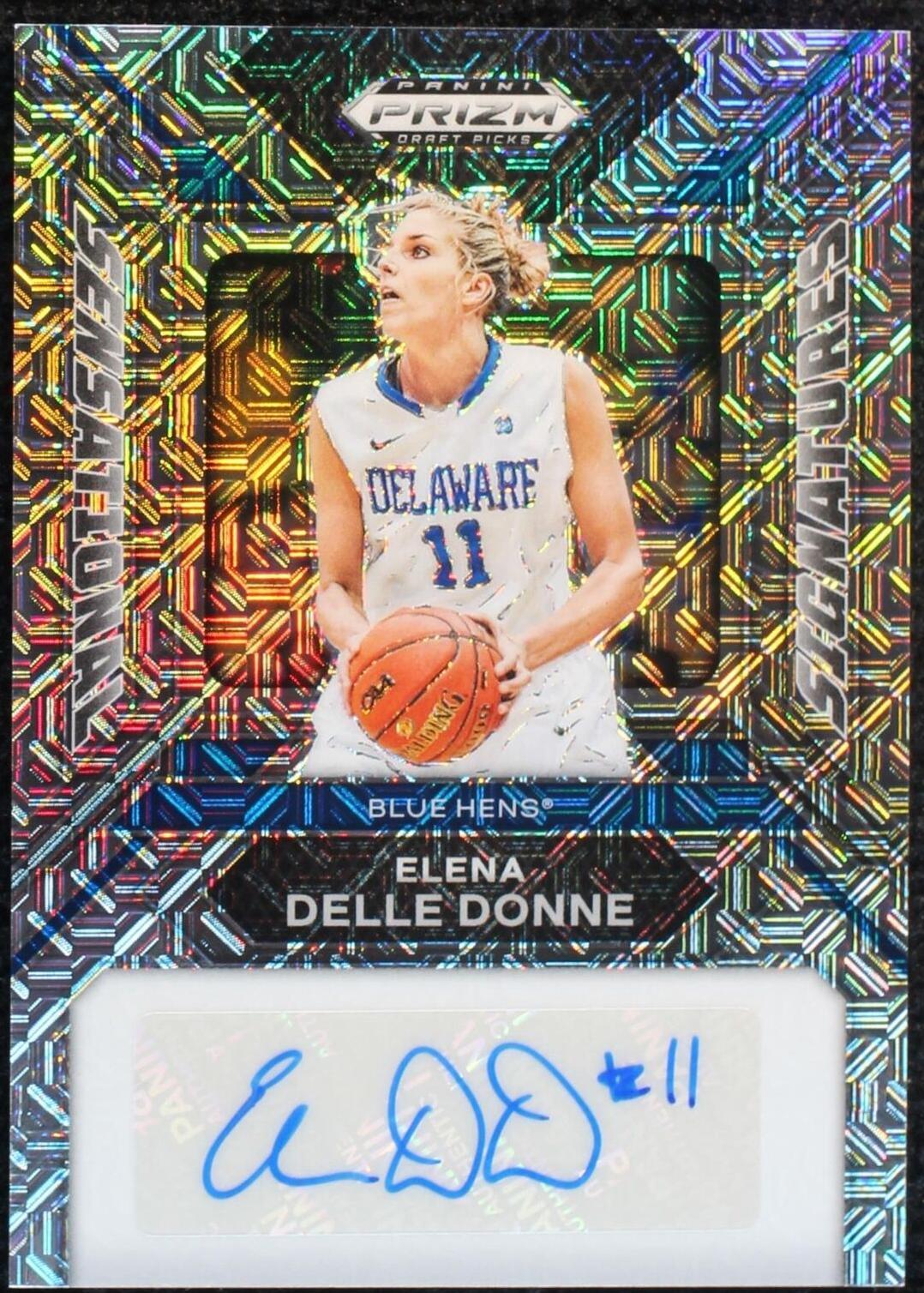 2024 Panini Prizm Draft Picks - Sensational Signatures Elena Delle ...