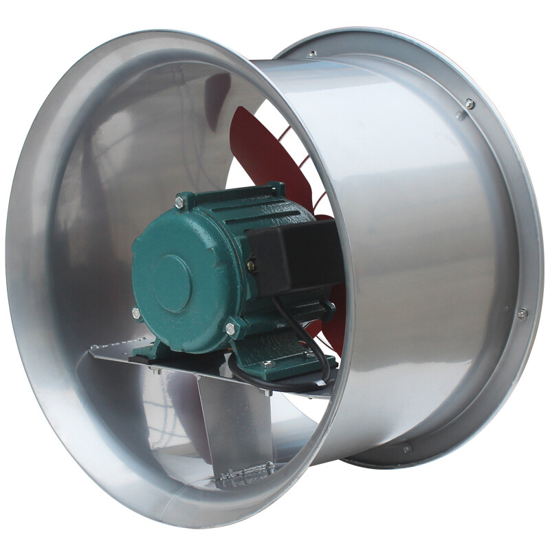 20'' Axial Pipe Fan Cylinder Pipeline Exhaust Fan for Warehouse ...
