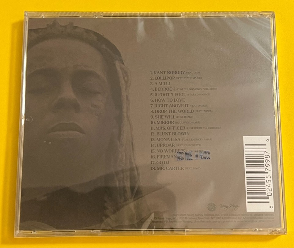 LIL WAYNE - I AM MUSIC CD - EXPLICIT VERSION - BRAND NEW FACTORY SEALED ...