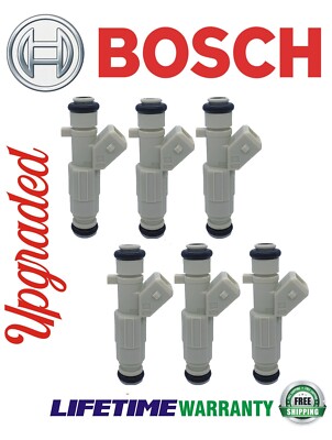 UPGRADED OEM Bosch 4HOLE IVgen 24LB x6 Fuel Injectors for 88-91 Buick ...