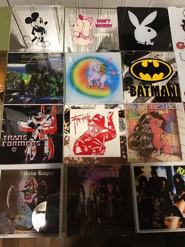 26 Vintage Carnival Mirrors Glass Pictures 6"x 6” From 1980's | eBay