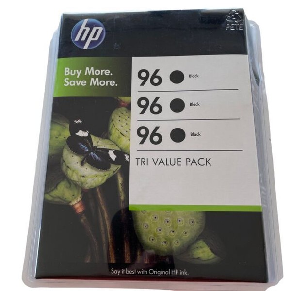 HP 96 Black Ink Cartridge - C9345BN for sale online | eBay
