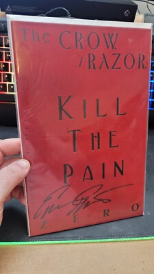 THE CROW /RAZOR, KILL THE PAIN #0, RED VELVET EDITION, SIGNED (Everette ...