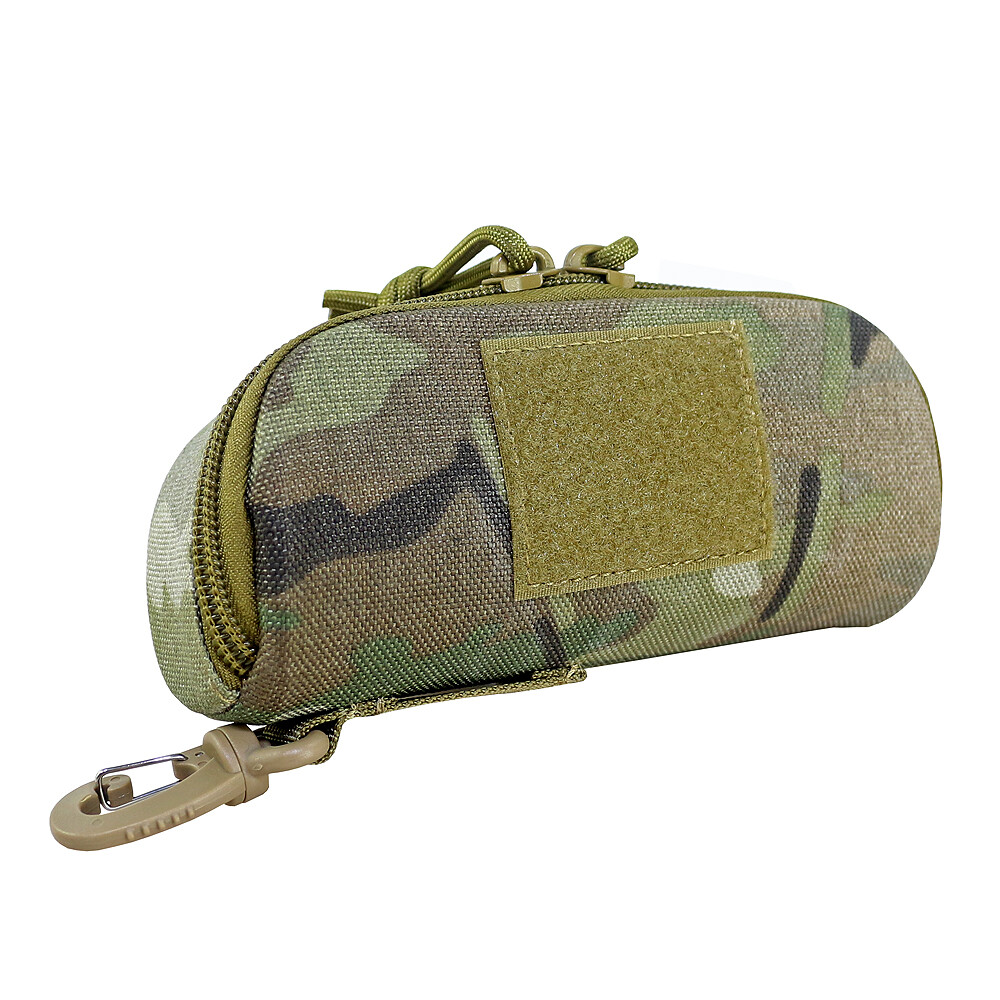Eyeglasses Hard Case Tactical Molle Zipper Sunglasses Carrying Case ...