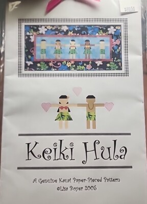 Keiki Hula Quilt Pattern By Lisa Boyer 39" x 18" 2005 | eBay