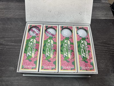 Dozen Taylormade TP5x Pix Azalea Stripe Masters Limited Edition Golf ...