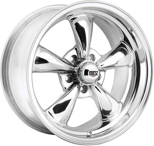 REV Wheels; 100 Classic Series; 17X7; 5X4.5; 4 Backspace; With Machined ...