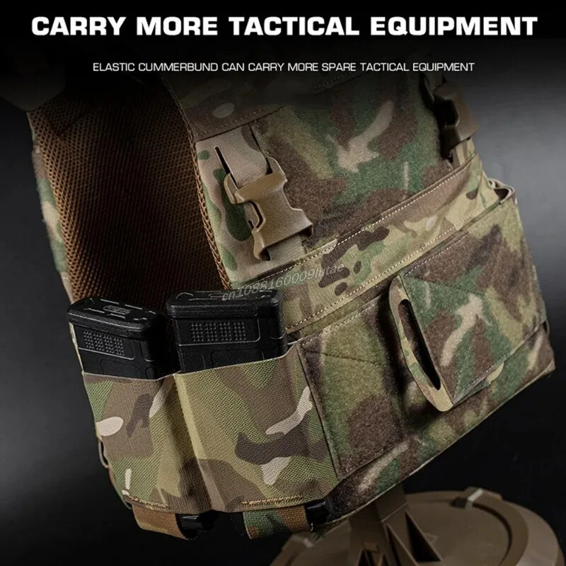 Tactical Vest Slickster Plate Carrier Ferro Outdoor Lightweight Hunting ...