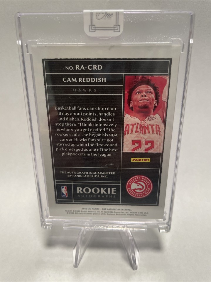 2019-20 One and One Cam Reddish Blue Rookie Auto Autograph RC #/99 ...