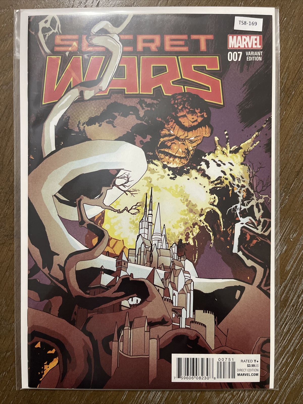 SECRET WARS #7 MARVEL COMIC BOOK VARIANT HIGH GRADE 9.0 TS8-169 | eBay