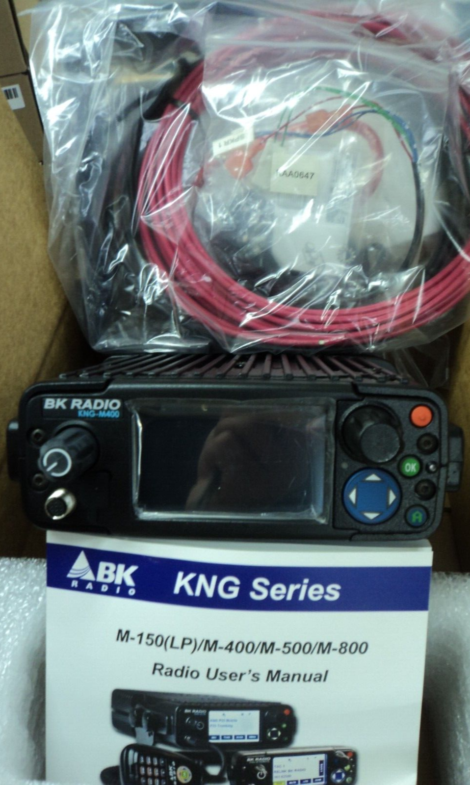 BK KNG-M400 radio With Install Kit 380 – 470 MHz P25 DIGITAL | eBay
