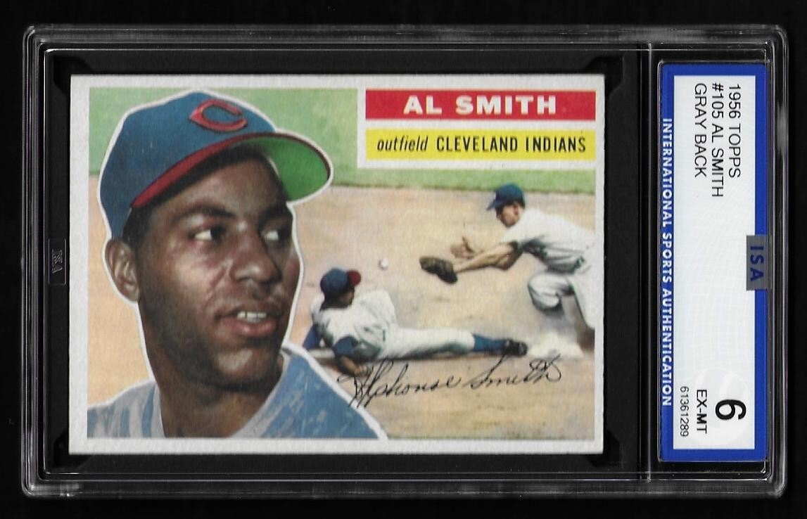 1956 Topps - Al Smith #105 Gray Back for sale online | eBay