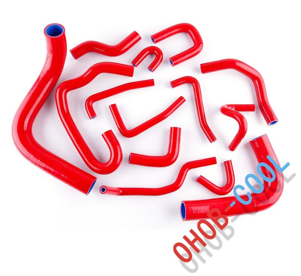 Blue Silicone Radiator Hose For 1990-95 Toyota Truck Pickup/4Runner 3 ...