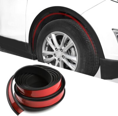 1M Fender Flares Car Wheel Arches Wing Expander Arch Eyebrow Lip ...