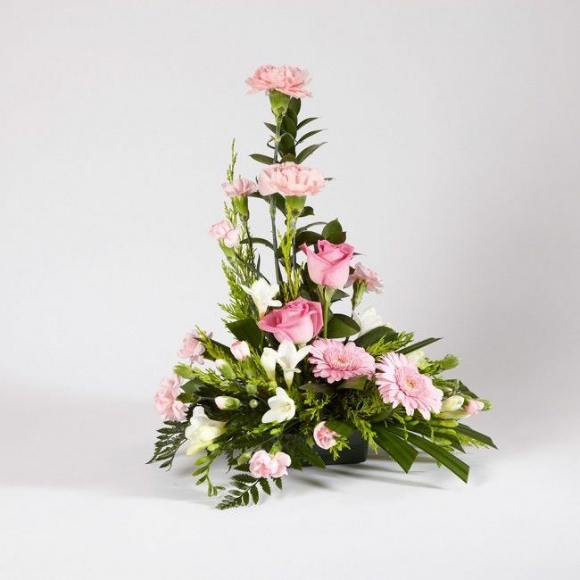 PLASTIC SQUARE ROUND GREEN BOWL POSY DISHES OASIS FLOWER ARRANGEMENTS ...