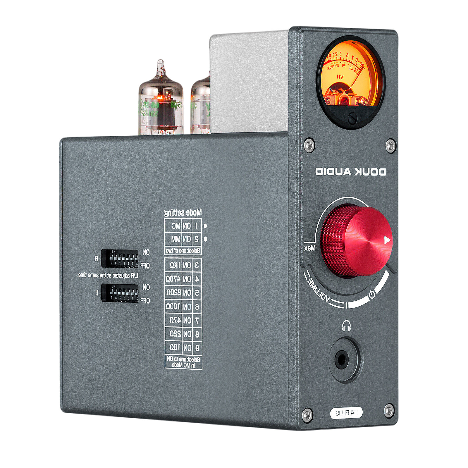 Vintage HiFi Vacuum Tube Preamp Stereo Audio Amplifier Headphone Amp VU ...