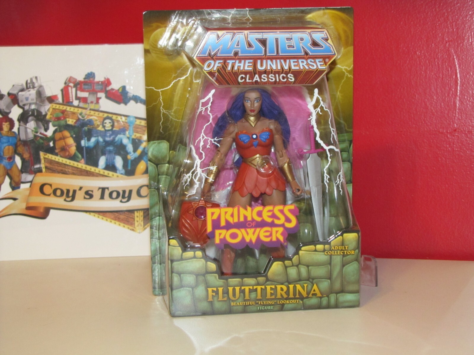 MASTERS OF THE UNIVERSE CLASSICS MOTUC Flutterina Sealed Worldwide NIB ...