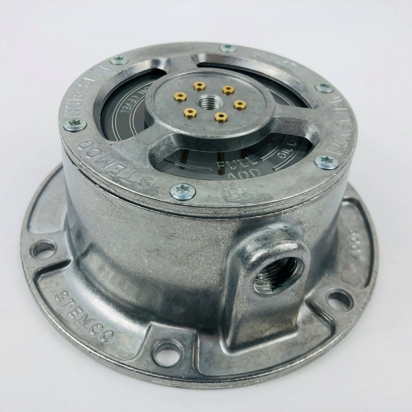 STEMCO 343-4370 PSI HUB CAP 6 HOLES, 5-1/2" BOLT CIRCLE, 2-13/16 ...