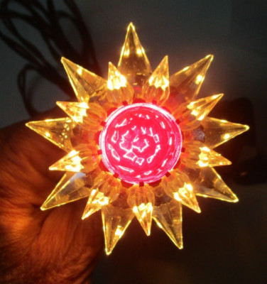 1930s C-9 Giant Double Row MATCHLESS STAR Light - Clear Clear Red | eBay