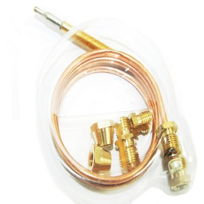 HIGH QUALITY GAS COOKTOP THERMOCOUPLE KIT + ADAPTERS 600MM 30mV 60SEC ...