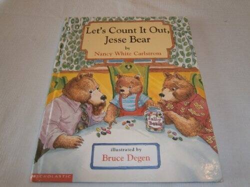 Lets Count It Out, Jesse Bear - Hardcover By Nancy White Carlstrom ...