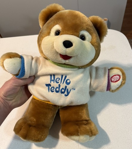 Dandee HELLO TEDDY Talking Interactive 16" Plush Stuffed Animal Bear (Working) | eBay
