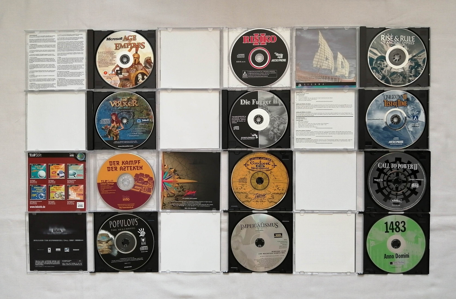 Age of Empires / Mythology / Cultures Die SAGA / Fugger 2 - PC Spiele ...