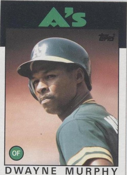 1986 Topps - #8 Dwayne Murphy for sale online | eBay