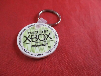 Created By Xbox Xbox 360 Promotional White Keychain Key Ring | eBay