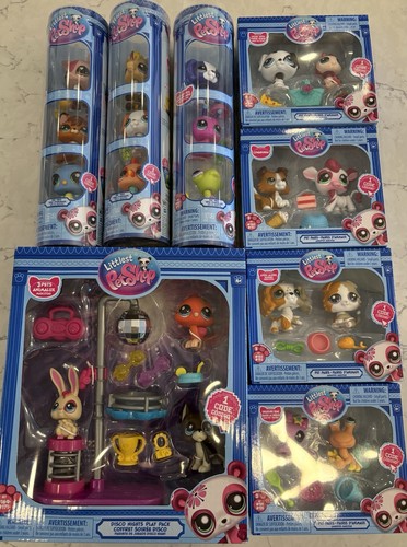 Littlest Pet Shop Gen 7 Series 3 Pet Pairs Tubes Play Pack Fox Cow ...