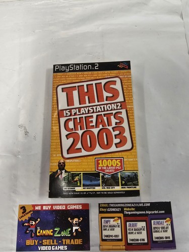 This Is Playstation 2 Cheats 2003 Volume 1 Book **VERY GOOD CONDITION ...