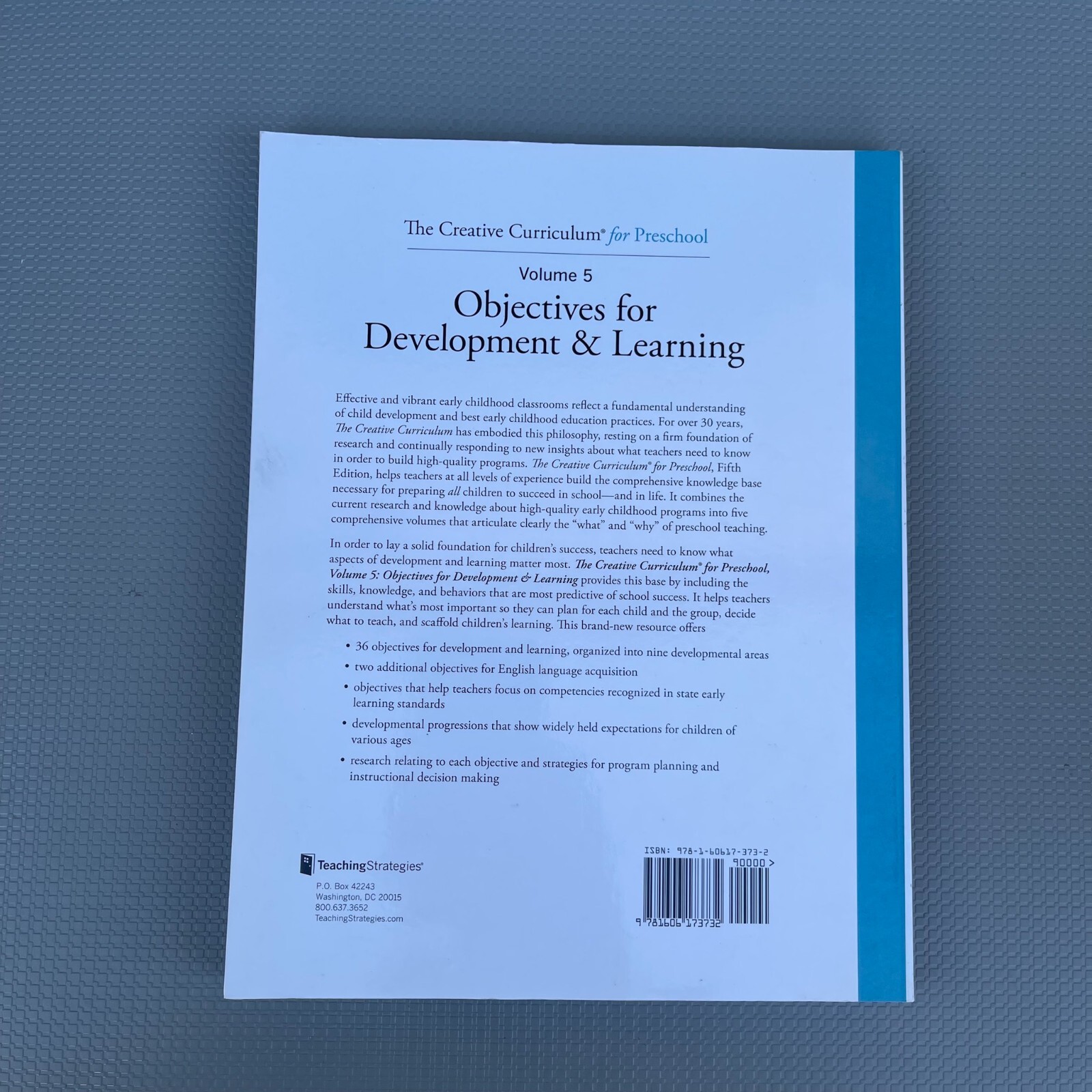 The Creative Curriculum For Preschool Volume 5 Objectives For The Creative Curriculum For Preschool Volume 5 Objectives For