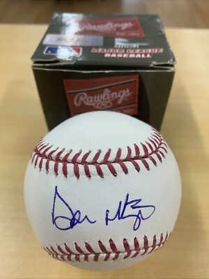 Don Mattingly MLB New York Yankees Autographed Baseball - Auto Ball | eBay