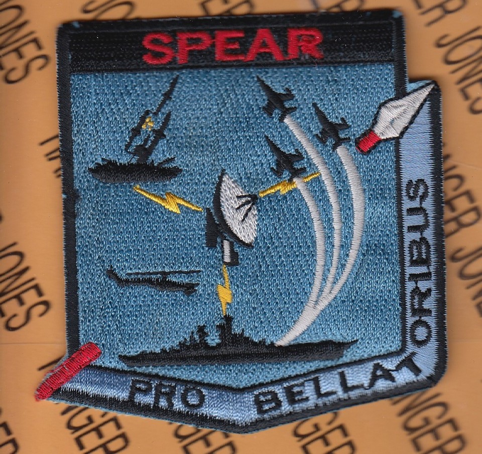 USN Navy SPEAR Pro Bellatoribus Rocket Missle 3.5" patch | eBay