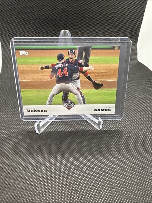Daniel Hudson Yan Gomes 2019 Topps On Demand World Series Auto Card # ...