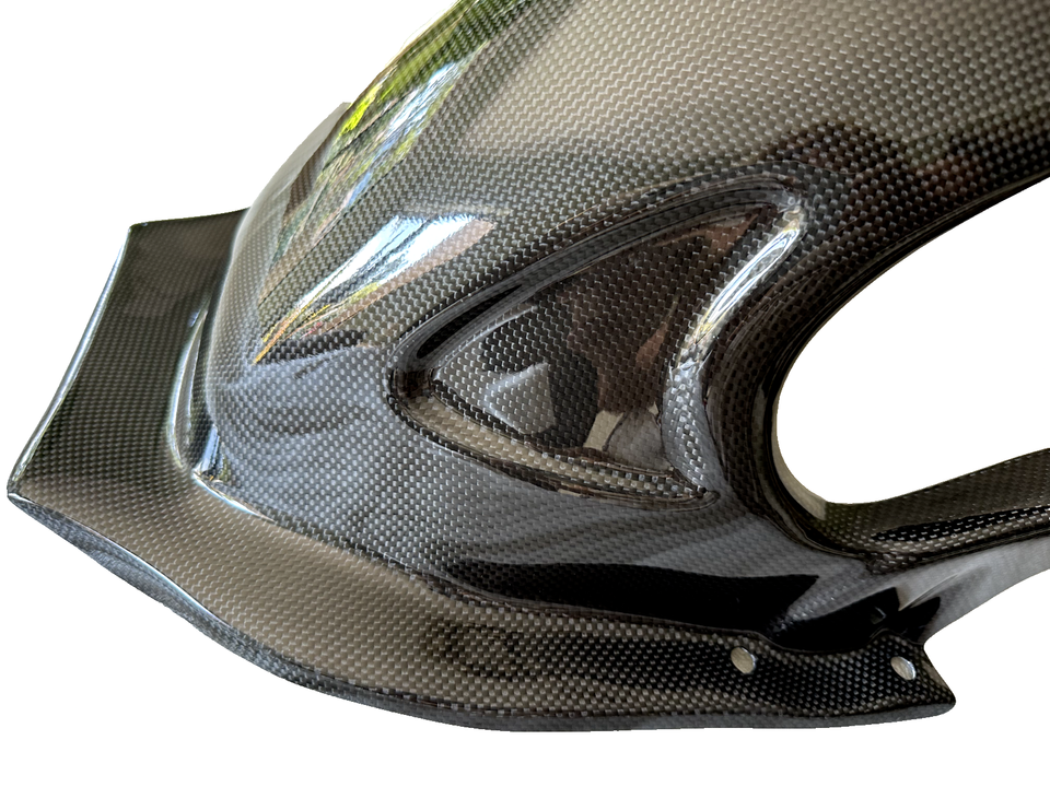 Suzuki Hayabusa GSX 1300R 99- 2007 Rear Fender REAL Carbon Fiber Hugger ...