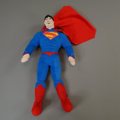 Superman Plush Soft Toy Licensed DC Comics Large 56 CM Long Super Man ...