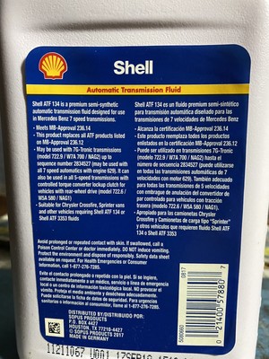 Shell ATF 134 Mercedes Benz Transmission Fluid ,1 Quart, 50% OFF
