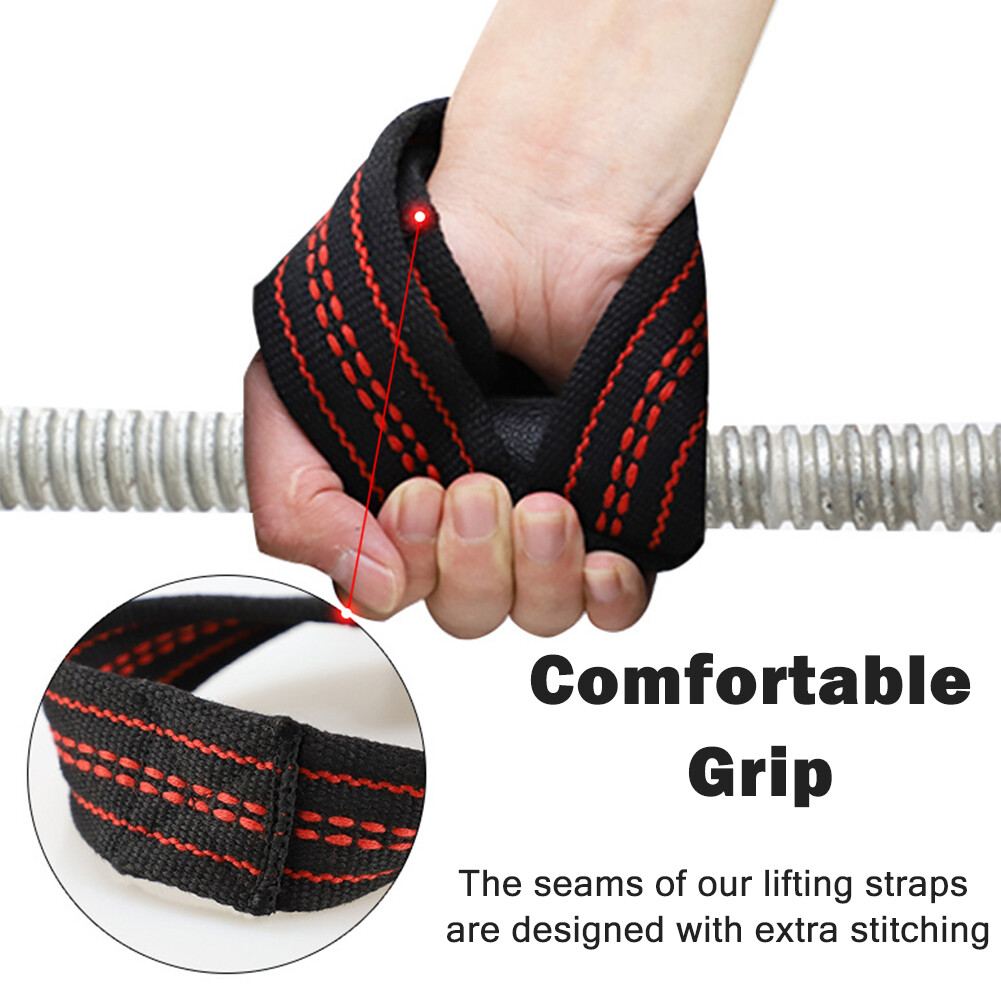 Figure Weight Lifting Straps Strength Workout For Gym Training Wrist ...