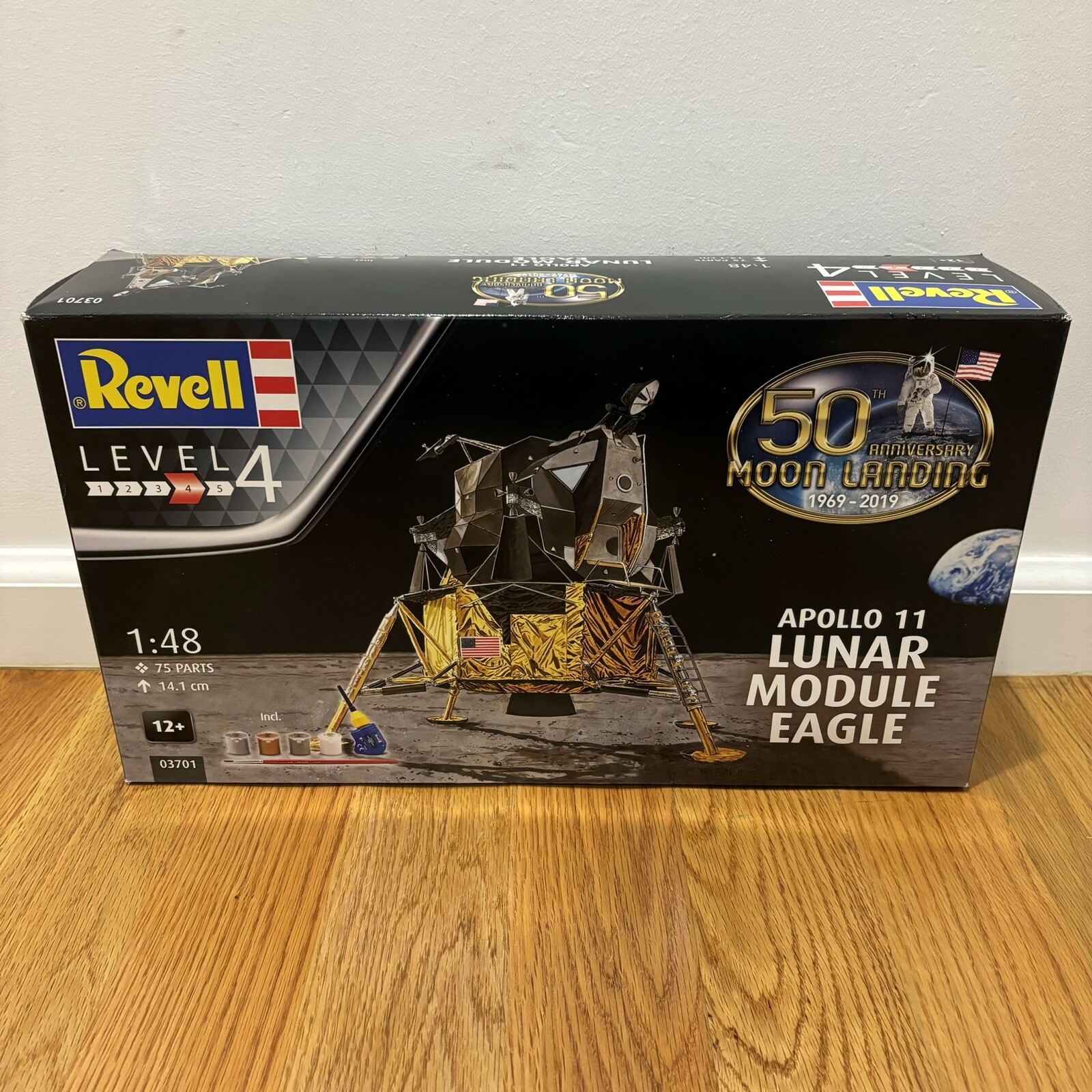 Revell 03701 1/48 Apollo 11 Lunar Module Eagle (50 years Moon Landing ...